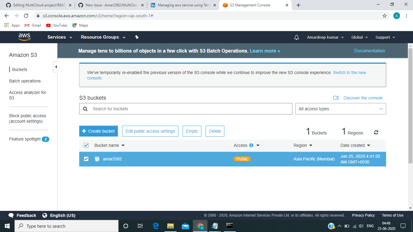 GitHub - Amar2582/MultiCloud-project