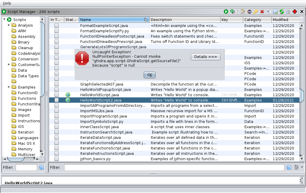 Ghidra no longer handles script files that are symlinks · Issue #2698 · NationalSecurityAgency ...
