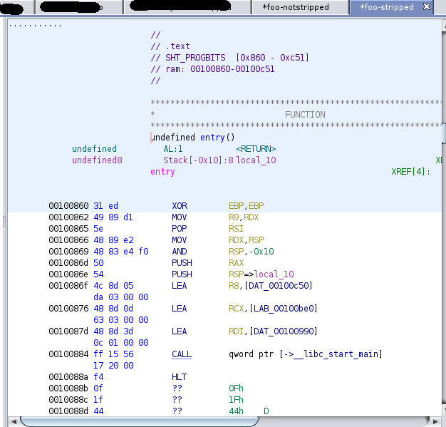 Ghidra fails to analyze correctly a Linux C++ binary, starting from main · Issue #1553 ...