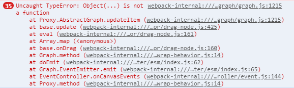 [drag-node]modes开启drag-node后拖动节点报错 · Issue #2709 · antvis/G6 · GitHub