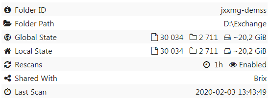 Syncing issues, database missing sequence entries · Issue #6304 · syncthing/syncthing · GitHub