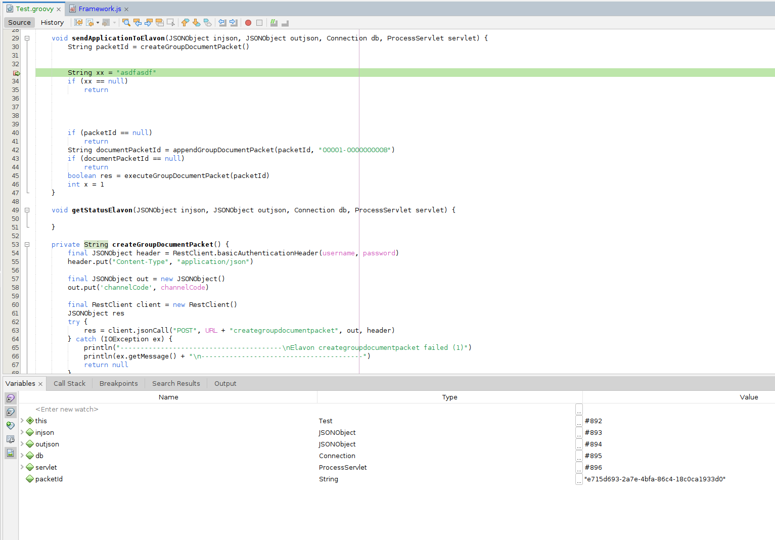 Debugging Groovy incorrect · Issue #4715 · apache/netbeans · GitHub