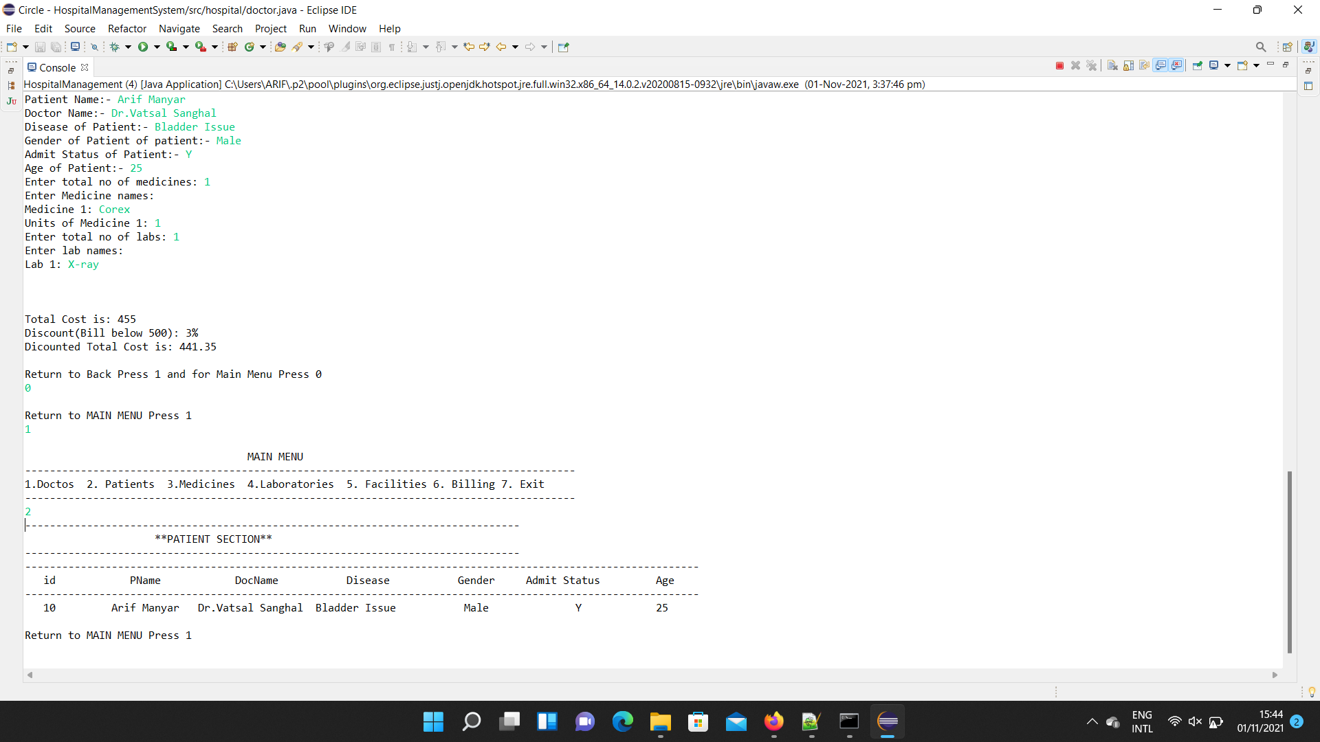 GitHub - Arif-2000/Hospital-Management-System: Hospital Management System