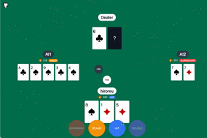 GitHub - hiromu617/BlackJack: simple blackjack game with MVC