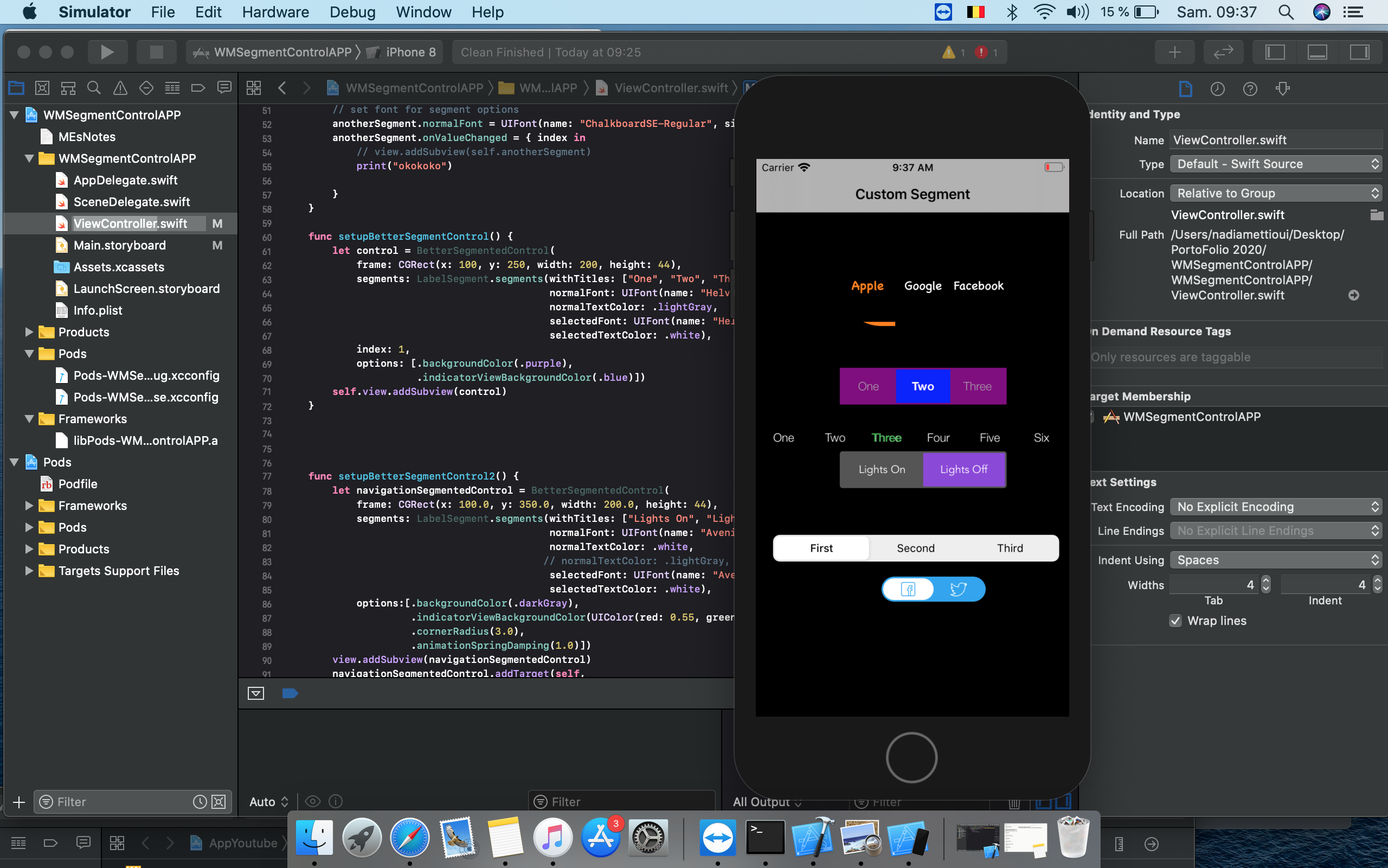 GitHub - SiraniaDev/WMSegmentControlAPP GitHub - SiraniaDev/WMSegmentControlAPP