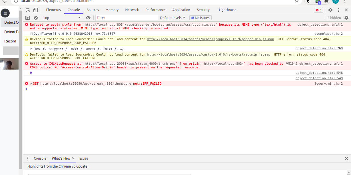 Thumbnail CORS Policy error · Issue #371 · AirenSoft/OvenMediaEngine · GitHub