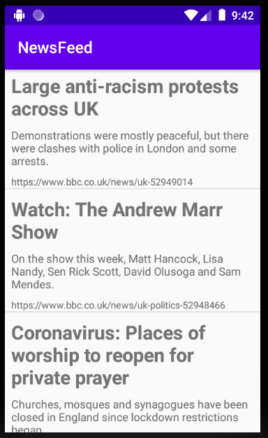 GitHub - AlexJBlackmore/News-app: Using the BBC News RSS feed to create ...