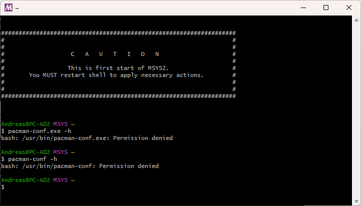 pacman -Syu is not starting · Issue #262 · msys2/msys2.github.io · GitHub