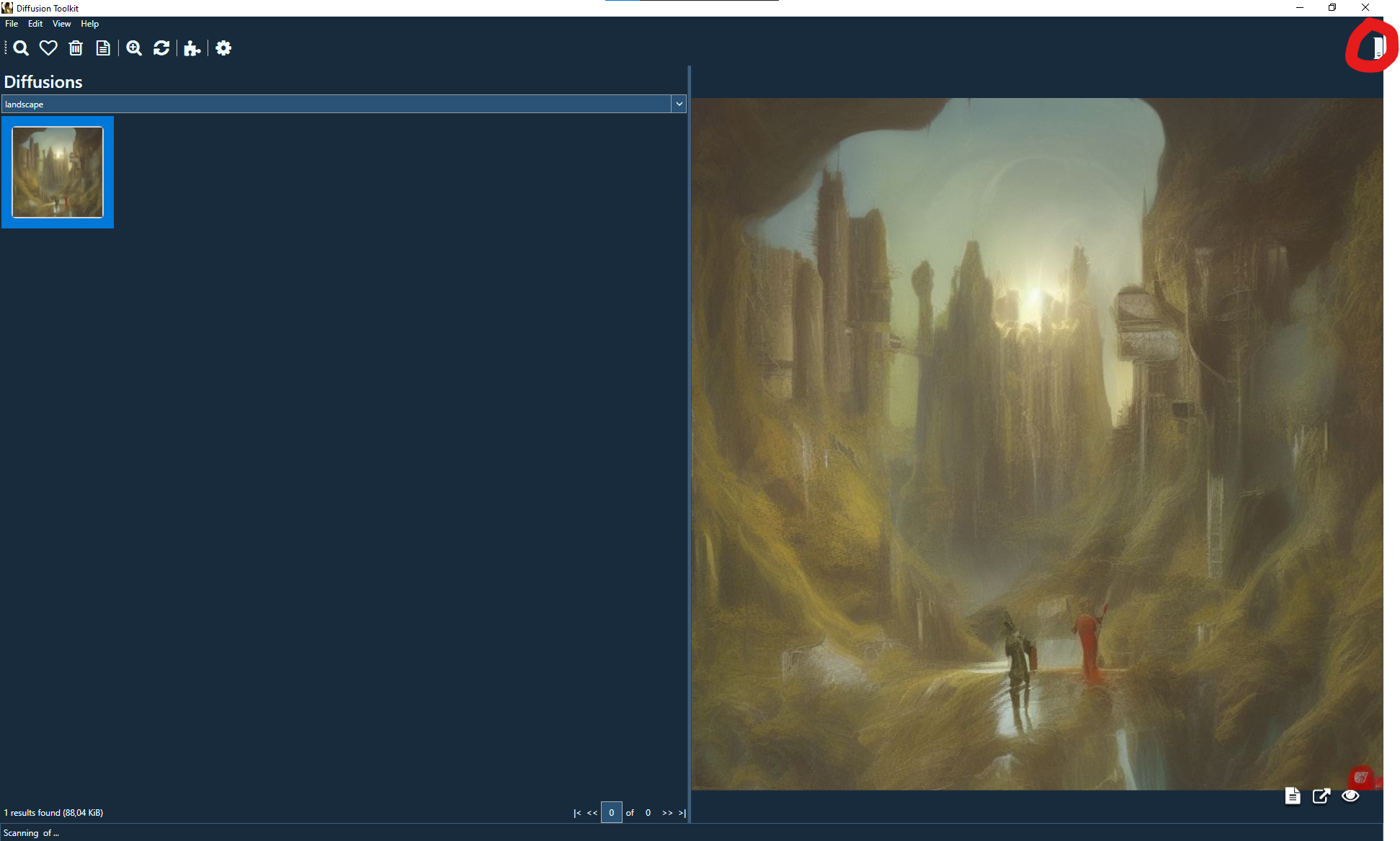 Proposed feature: Show preview at 100% · Issue #39 · RupertAvery/DiffusionToolkit · GitHub