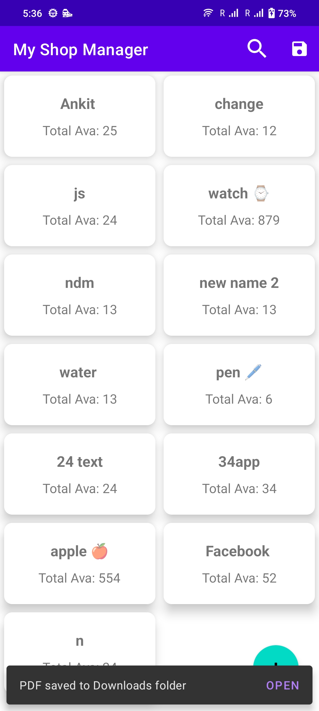 GitHub - ankit3r/my-shop-manager: this application use to manage shop items