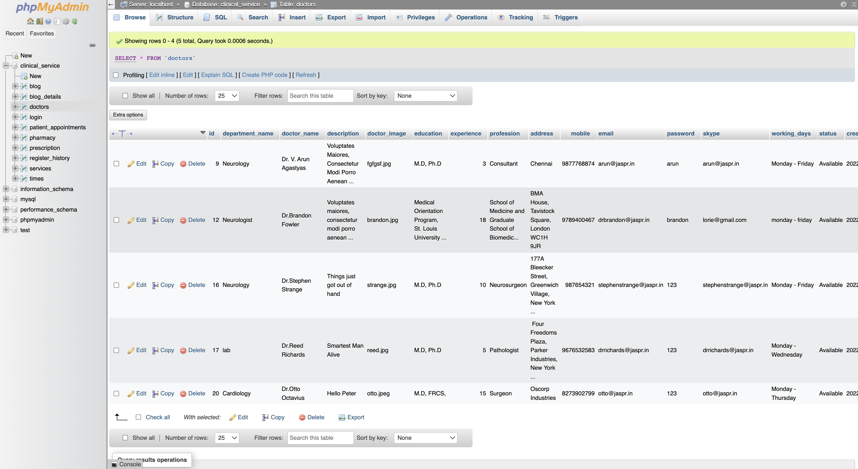 GitHub - RakhulKumar/Hospital-Records-Database-Management-System ...