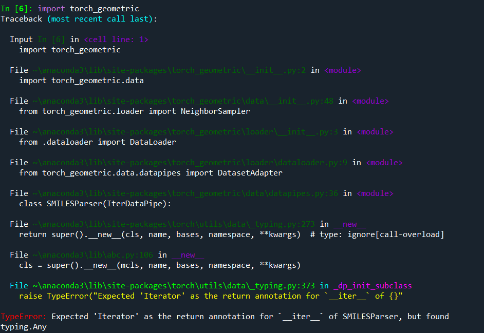 Failed To Import Pyg · Issue 7261 · Pyg Teampytorchgeometric · Github 