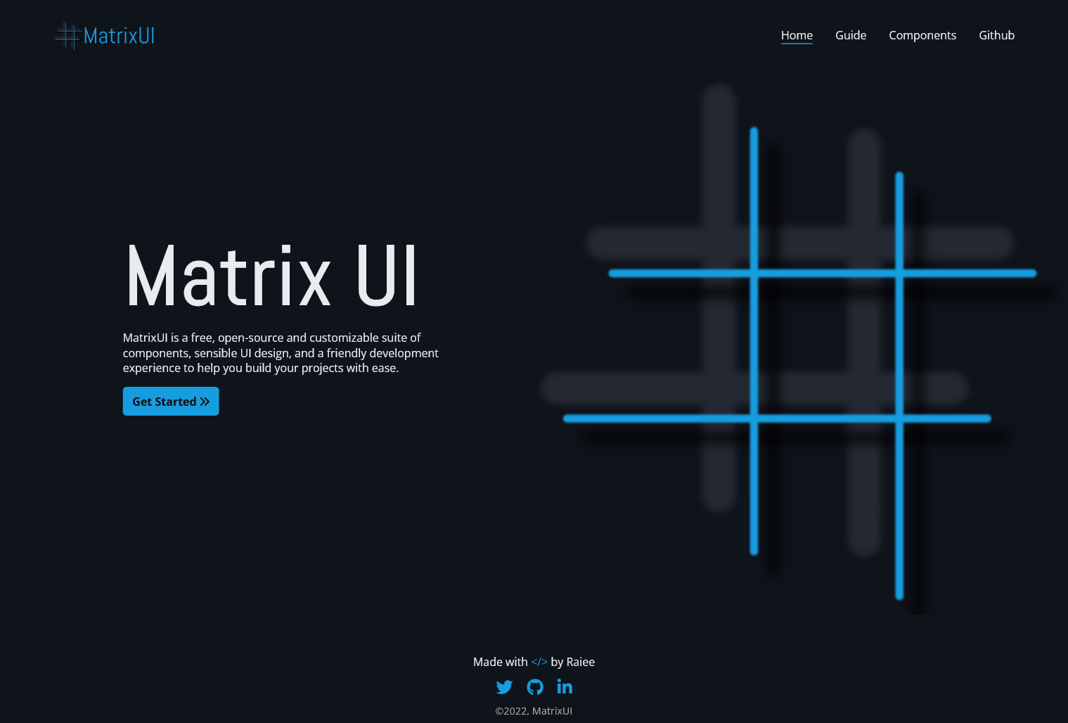 GitHub - raieegulhane/MatrixUI: Component Library