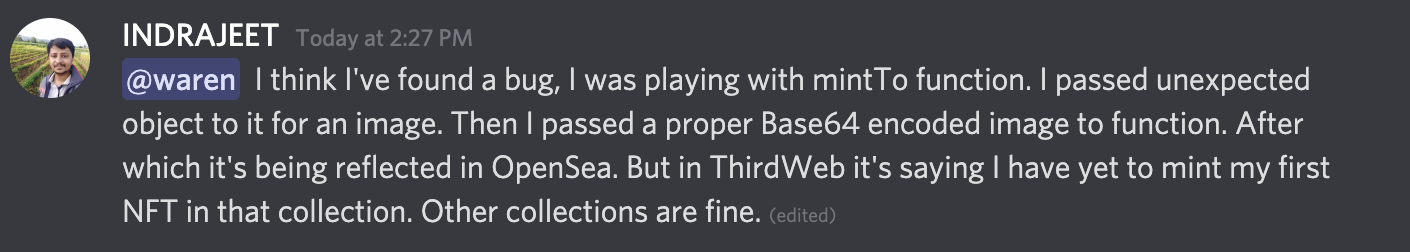 Fix ipfsHash wrong type bug on SDK (impacts dashboard) · Issue #221 · thirdweb-dev/typescript ...