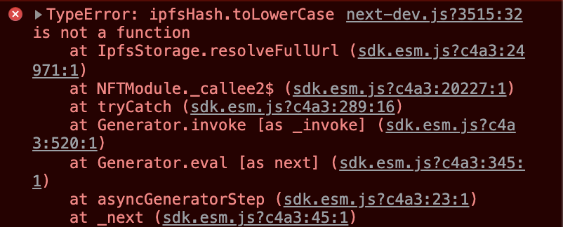 Fix ipfsHash wrong type bug on SDK (impacts dashboard) · Issue #221 · thirdweb-dev/typescript ...