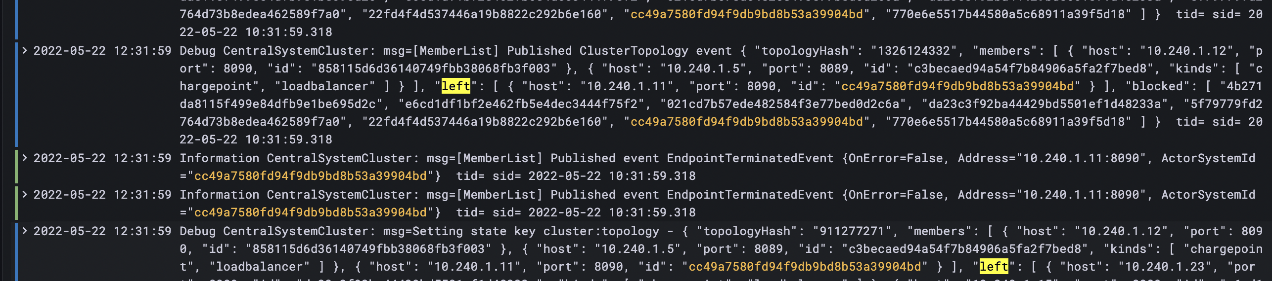 Blocked remote node unaware it is blocked · Issue #1588 · asynkron/protoactor-dotnet · GitHub