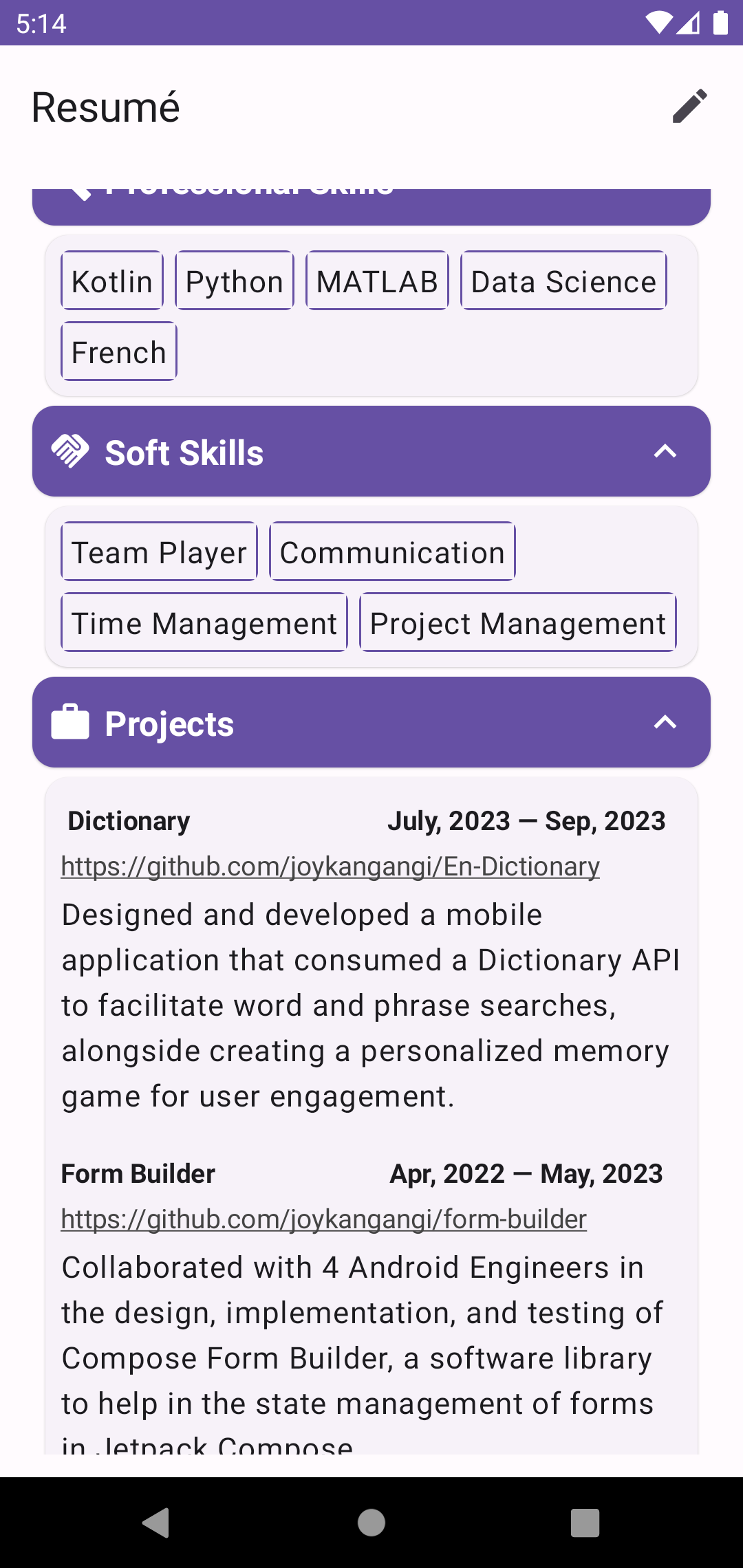 GitHub - joykangangi/CVShowCase: Mobile CV Application GitHub - joykangangi/CVShowCase: Mobile CV Application