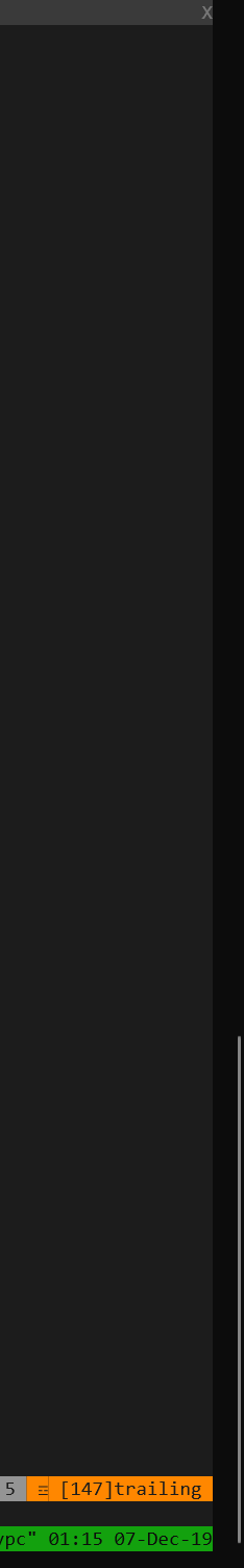 Hide scroll bar · Issue #3878 · microsoft/terminal · GitHub