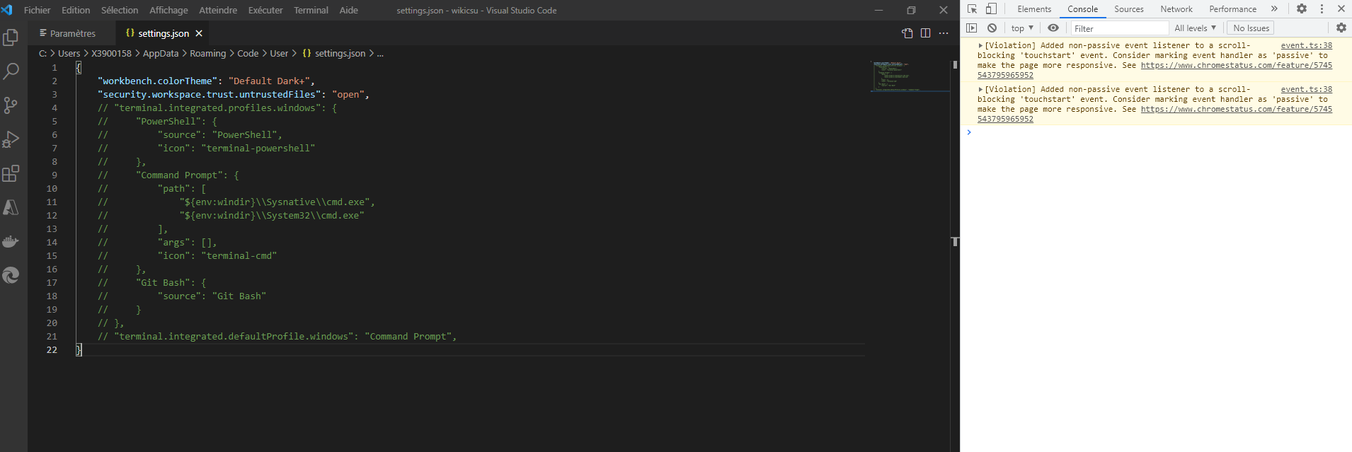 Impossible to list or create terminal · Issue #133661 · microsoft ...