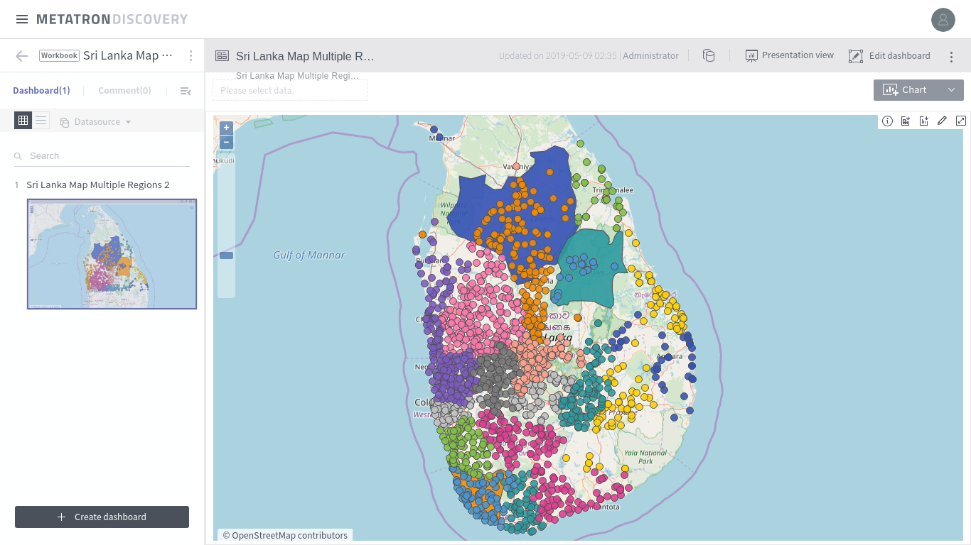 How To Mark Specific Regions In Specified Colour In Metatron Discovery Dashboard Map · Issue