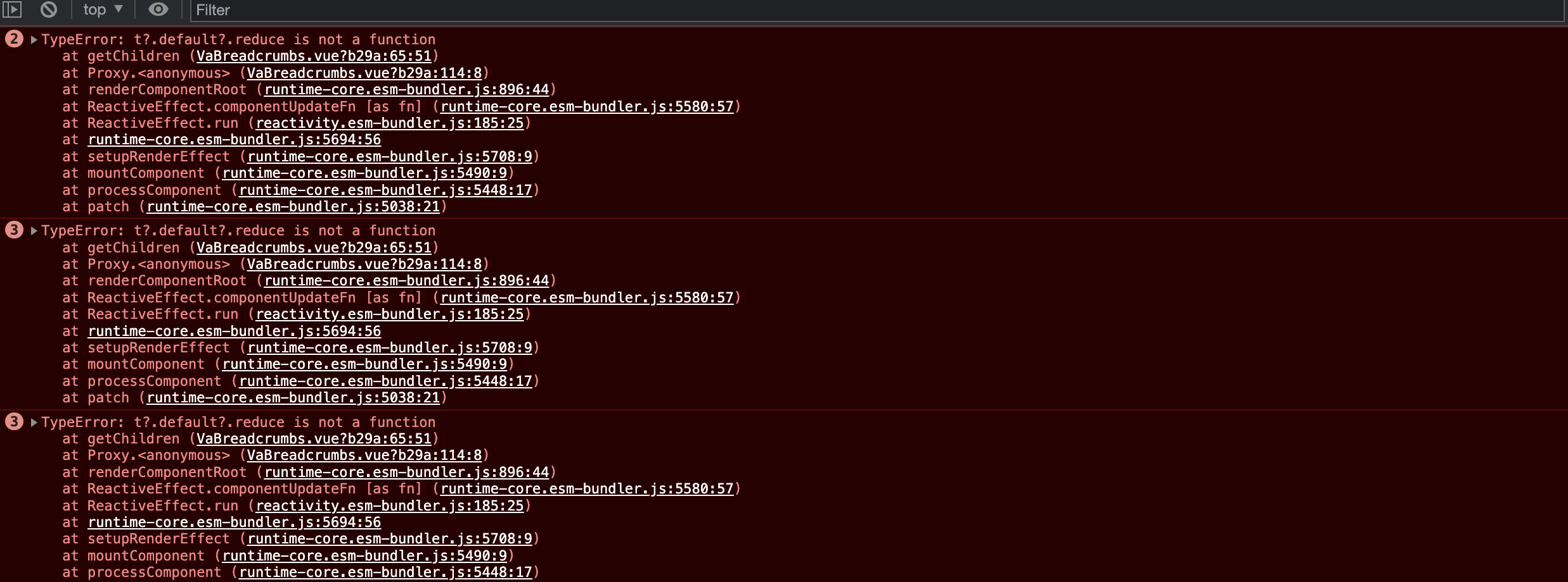 Breadcrumbs Error · Issue 2977 · Epicmaxcovuestic Ui · Github