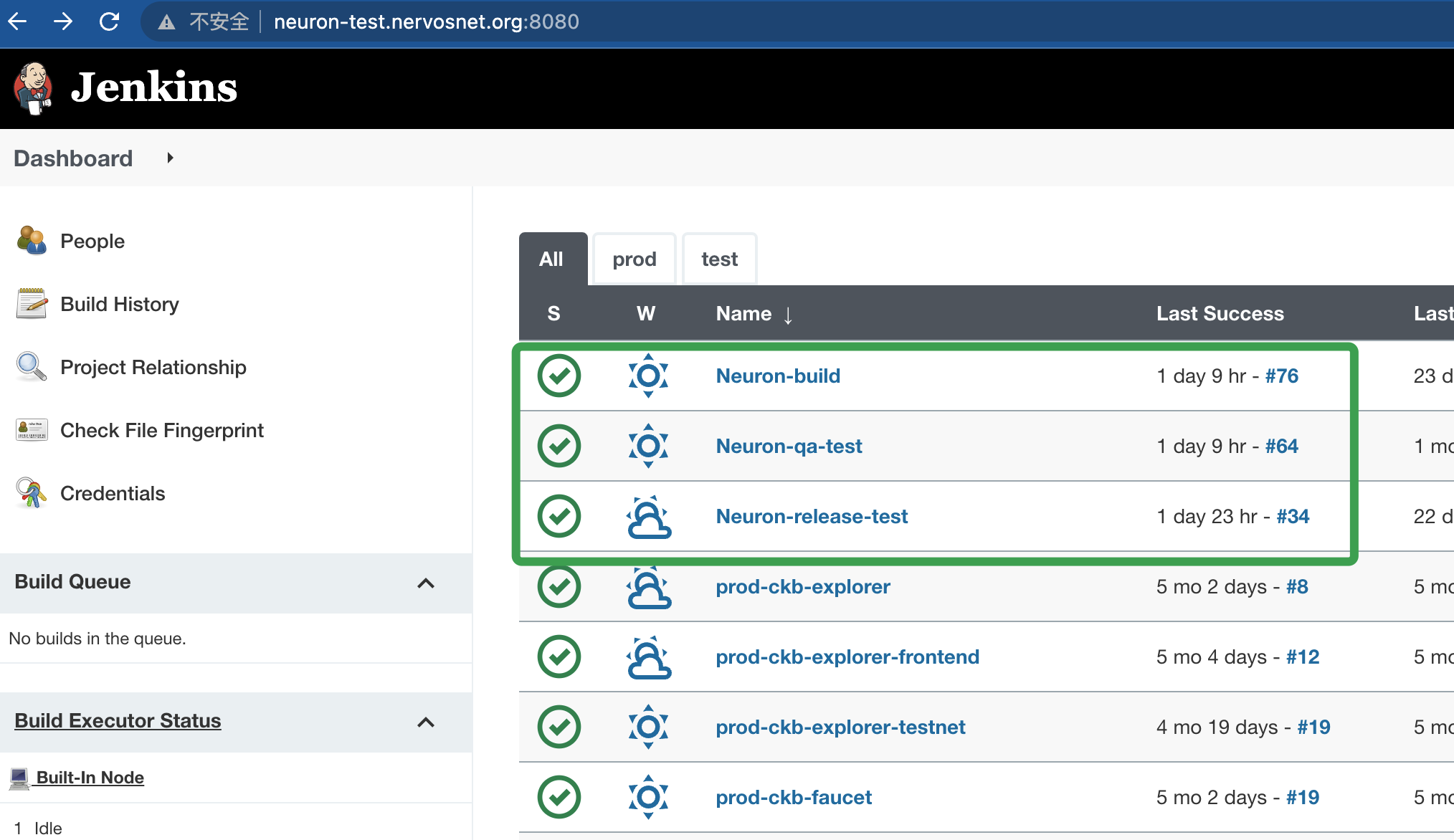 Transfer Neuron Jenkins environment · Issue #36 · Magickbase/neuron-public-issues · GitHub