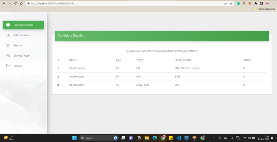 GitHub - harshitcodes1/Online-Voting-System-Using-Blockchain: This is a Blockchain based Online ...