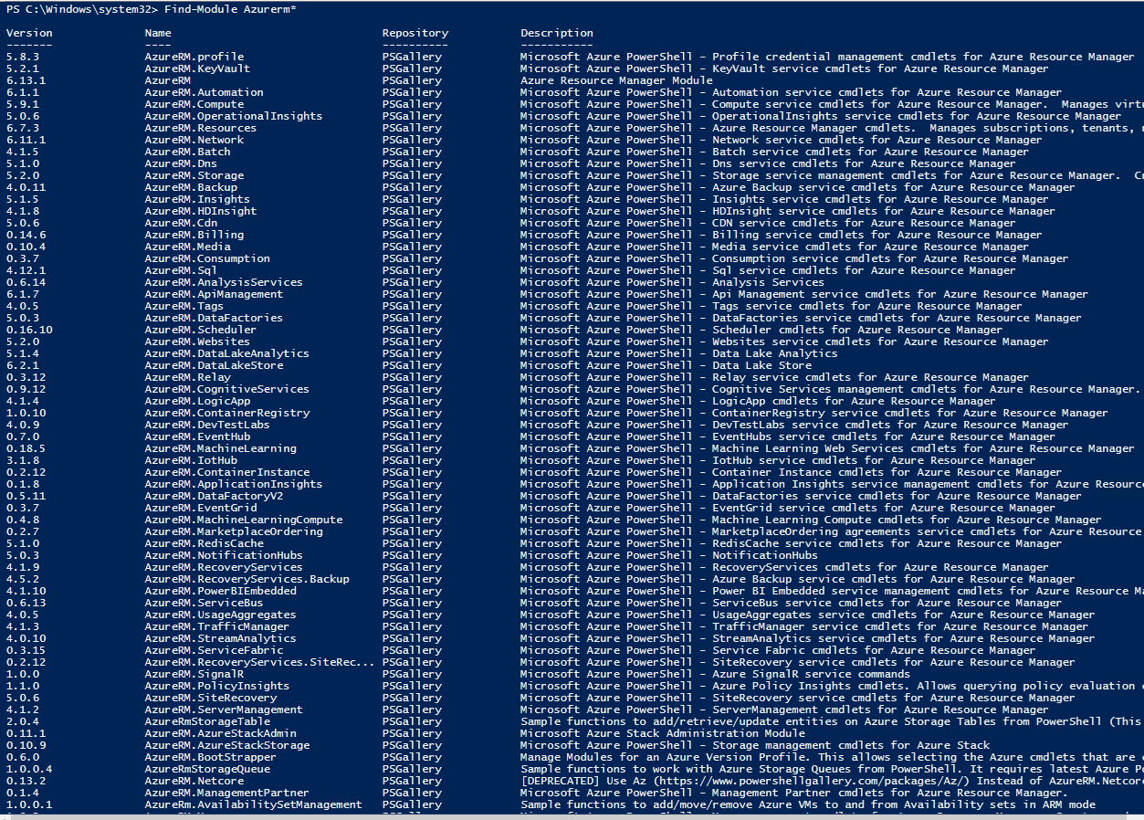 powershell module names are case sensitive when using find-psresource, but only when using ...