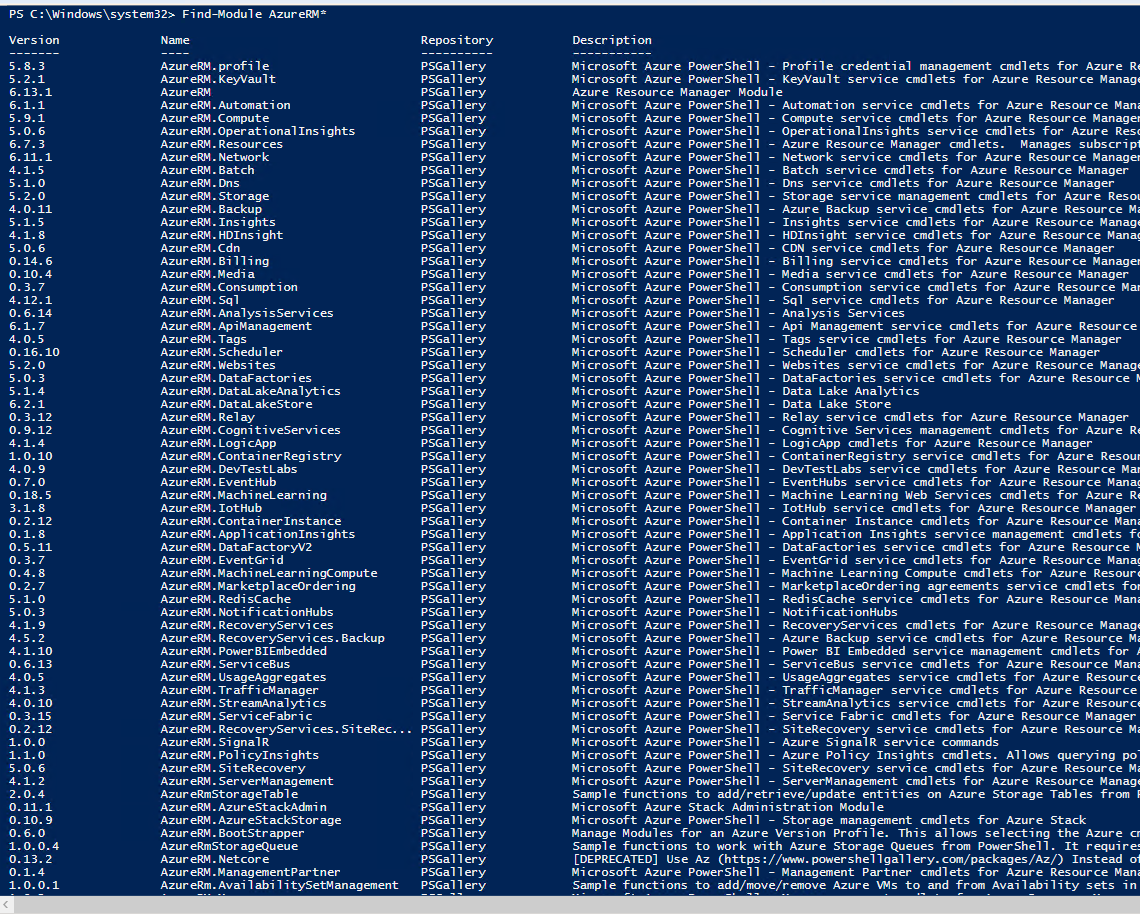 powershell module names are case sensitive when using find-psresource, but only when using ...