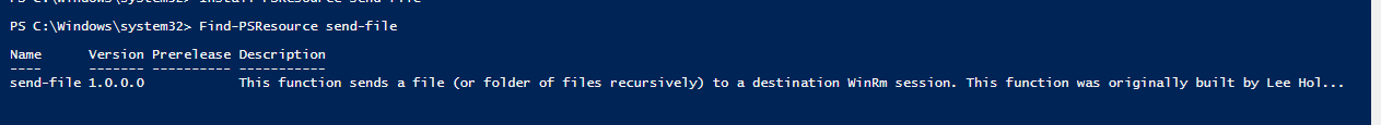 Install-psresource and save-psresource do not install powershell scripts · Issue #514 ...