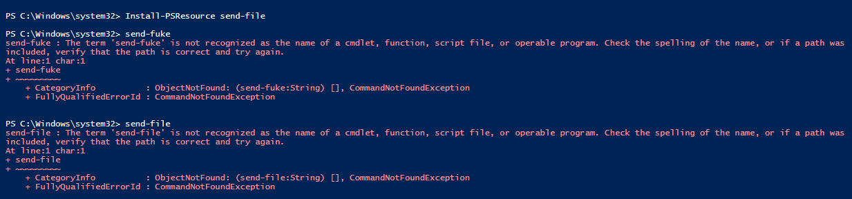 Install Psresource And Save Psresource Do Not Install Powershell Scripts · Issue 514