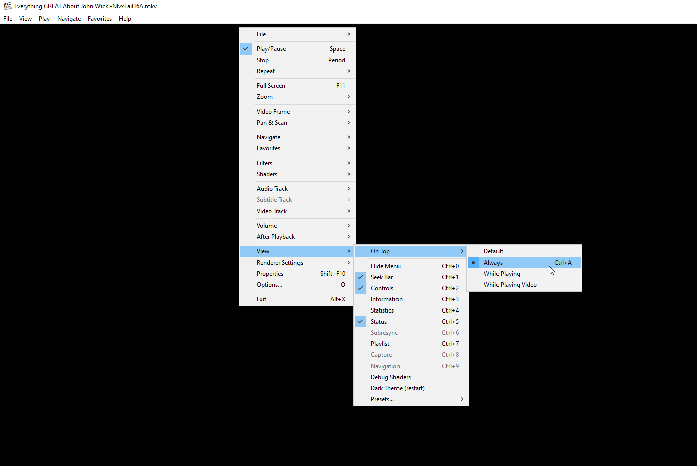 Applications which allow the Window.Topmost property to be configured internally make Windowtop ...