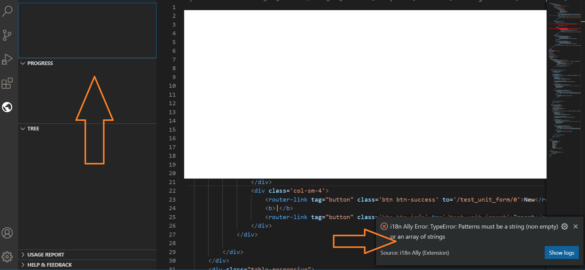 Typeerror Patterns Must Be A String Non Empty Or An Array Of Strings · Issue 384 · Lokalise