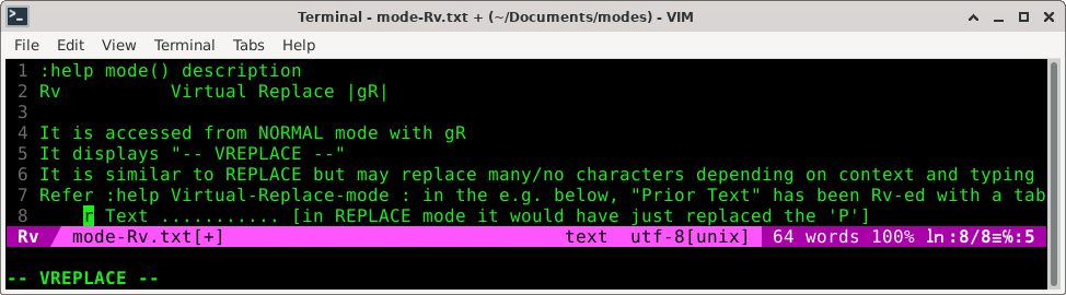 Modes Not Displayed Correctly Incl Niv As Insert · Issue 2498 · Vim Airlinevim
