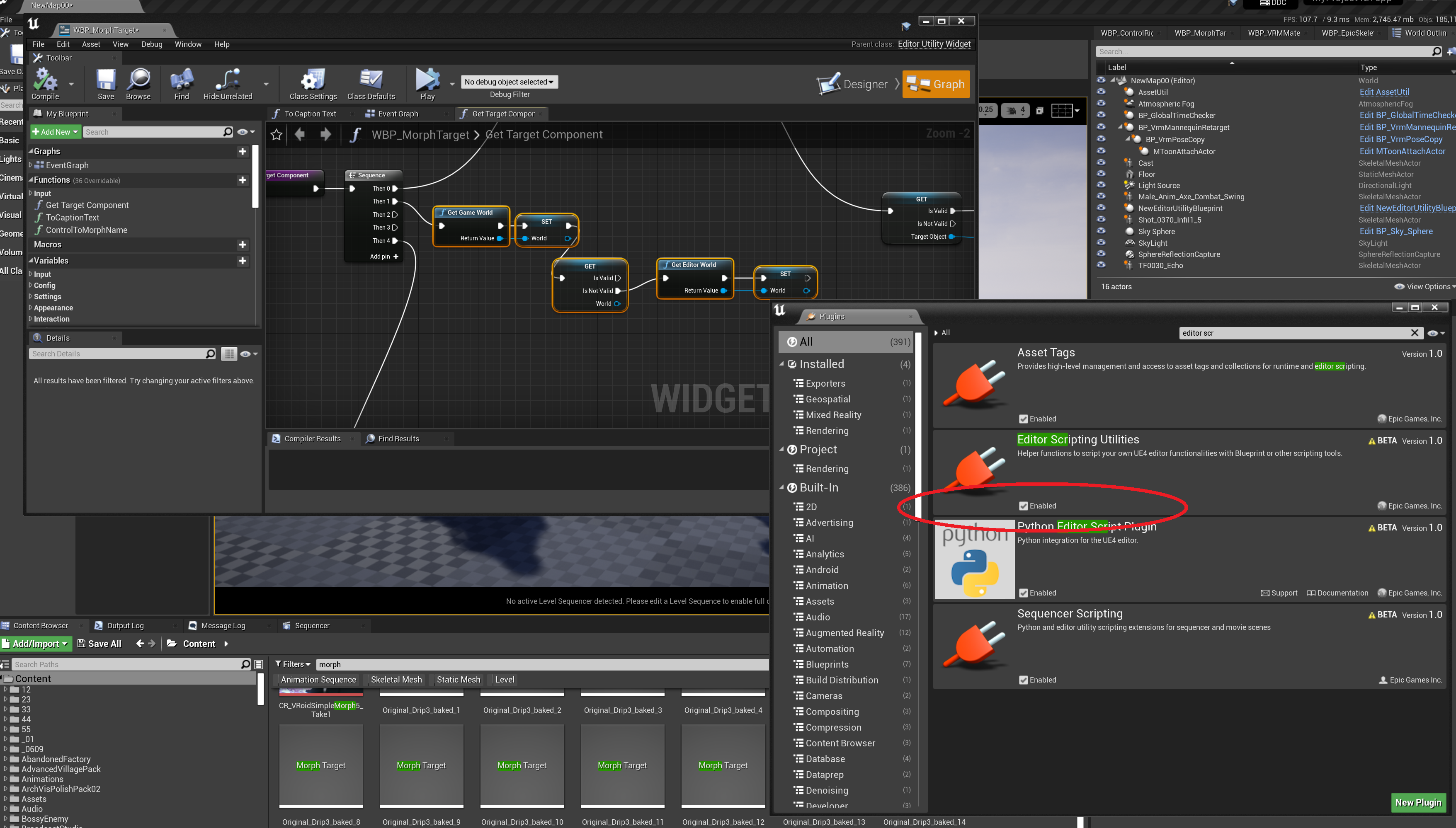 Can't select target with WBP_MorphTarget · Issue #127 · ruyo/VRM4U · GitHub