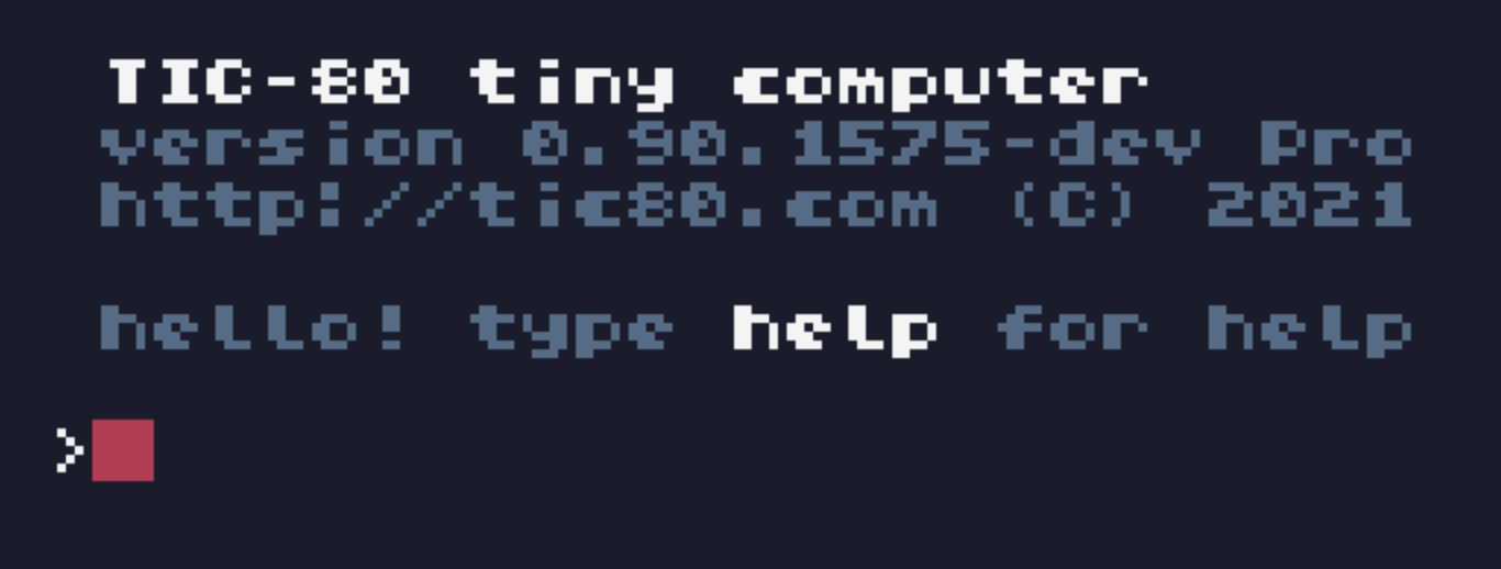 Please add Git SHA to the build number version in console · Issue #1414 · nesbox/TIC-80 · GitHub