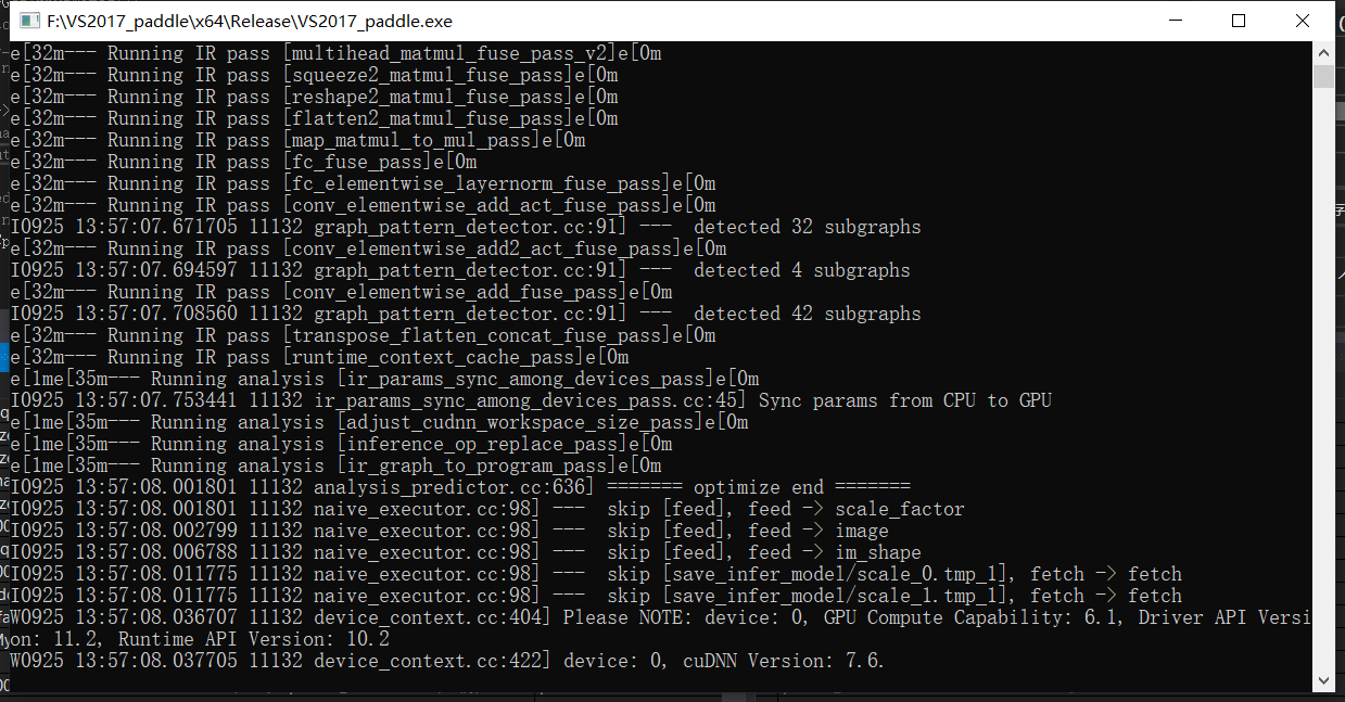 C++预测报错 · Issue #36073 · PaddlePaddle/Paddle · GitHub