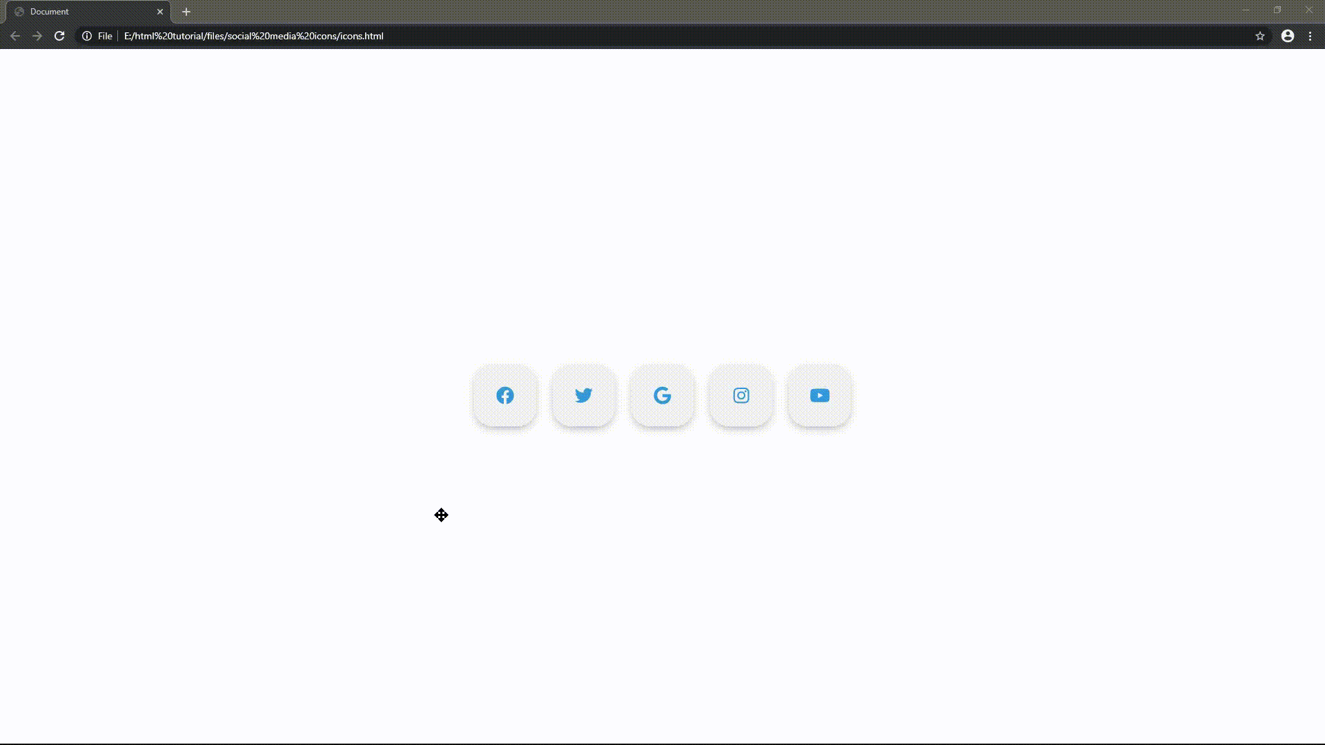 GitHub - thegr8kabeer/Social-Media-Icons: Simple social media
