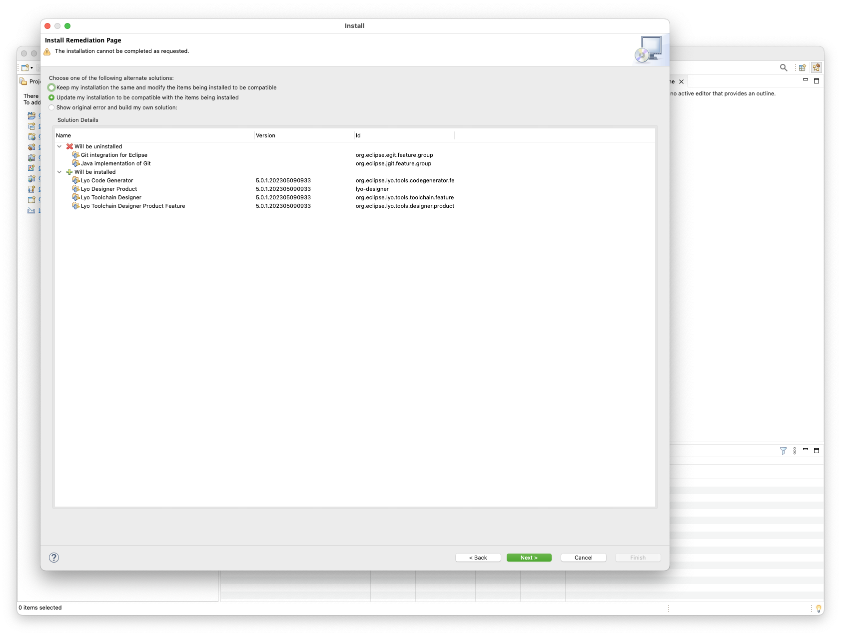 Lyod Edge 501 Not Compatible With Eclipse 2023 03 · Issue 268 · Eclipselyodesigner · Github 5067