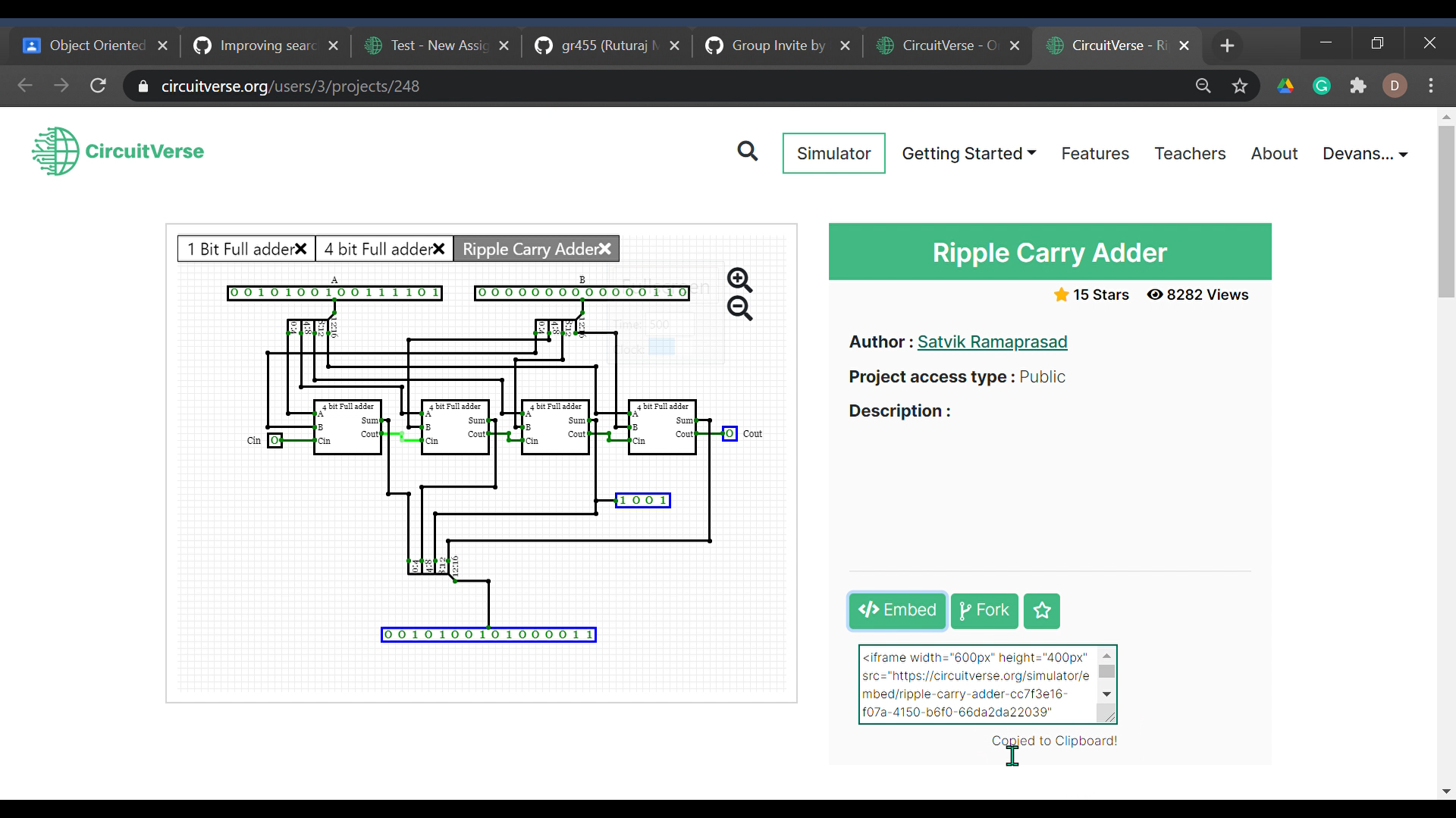 Not being copied to clipboard · Issue #1924 · CircuitVerse/CircuitVerse · GitHub