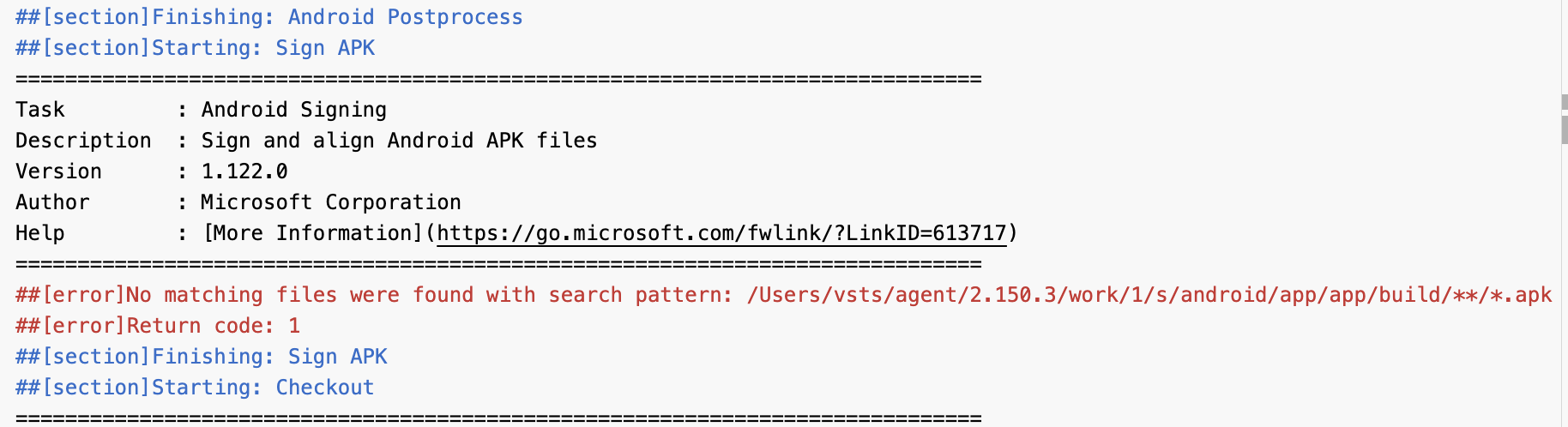 Incorrect .apk path during Android build · Issue #457 · microsoft ...