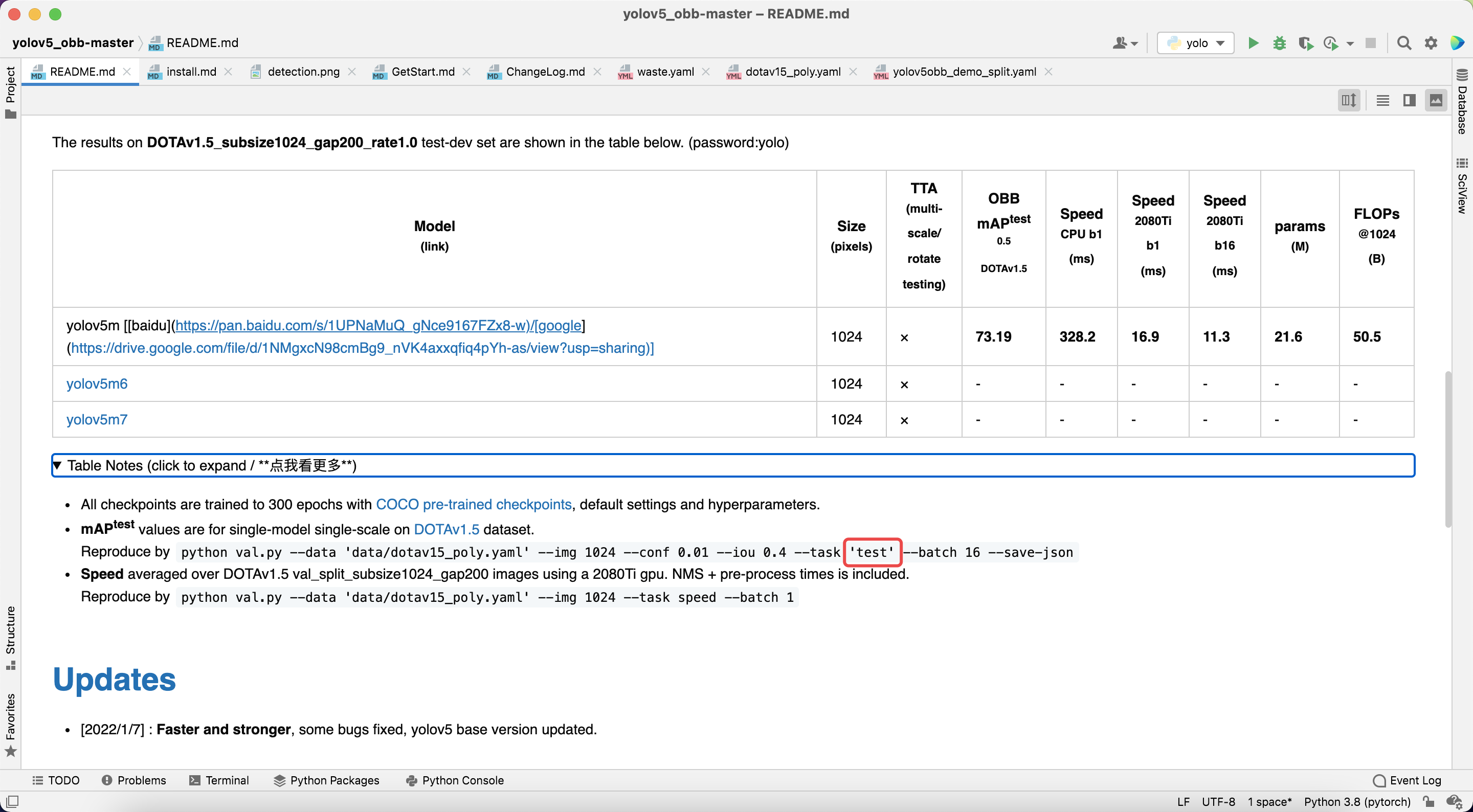 dotav1.0 obb yolov5s大家有出结果的吗 · Issue #182 · hukaixuan19970627/yolov5_obb · GitHub