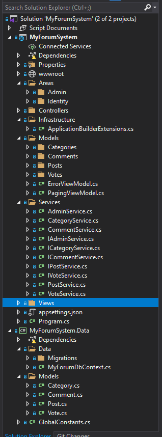 GitHub - BlagoKolev/MyForumSystem