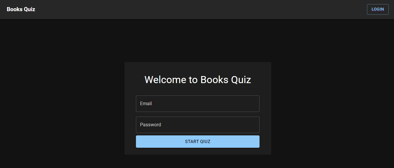 GitHub - BlagoKolev/Quiz-Books-and-Authors: A quiz game of books and authors