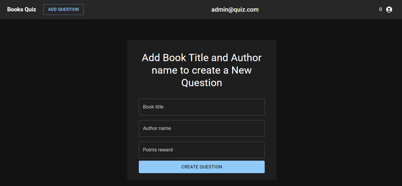 GitHub - BlagoKolev/Quiz-Books-and-Authors: A quiz game of books and authors