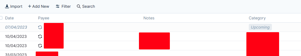 [Feature] Manually categorise transactions as Upcoming · Issue #514 · actualbudget/actual · GitHub