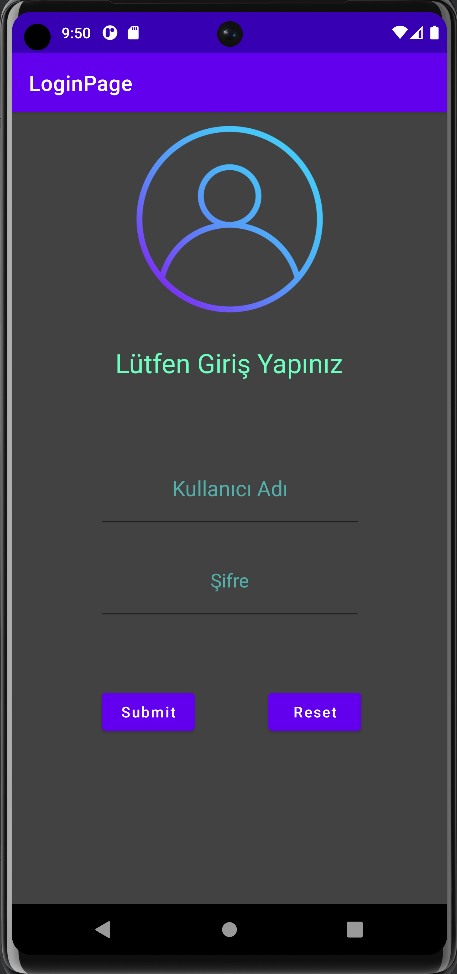GitHub - alibeysulen00/LoginPageInAndroid