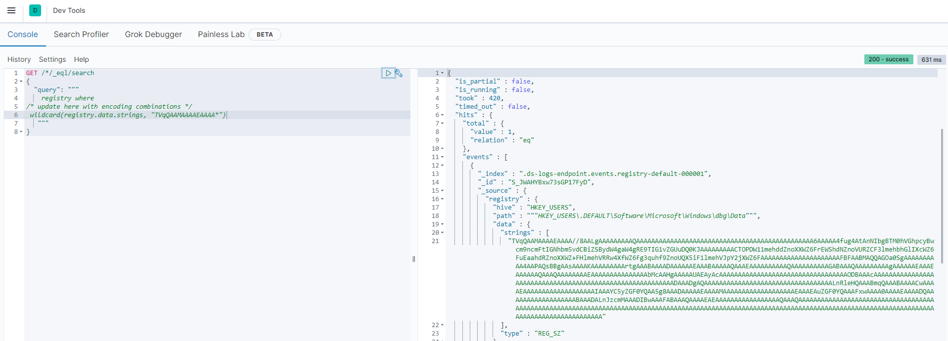 [new Rule] Encoded Executable Stored In The Registry · Issue 635 · Elastic Detection Rules · Github