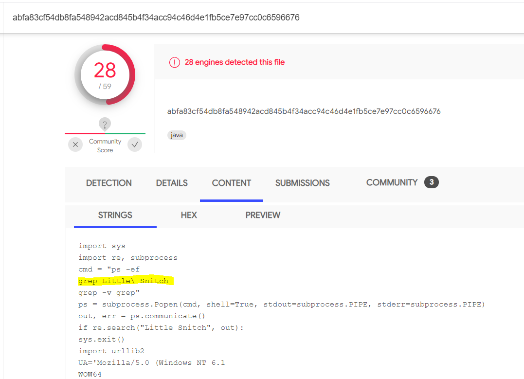 [New Rule] Security Software Discovery using Grep · Issue #742 · elastic/detection-rules · GitHub