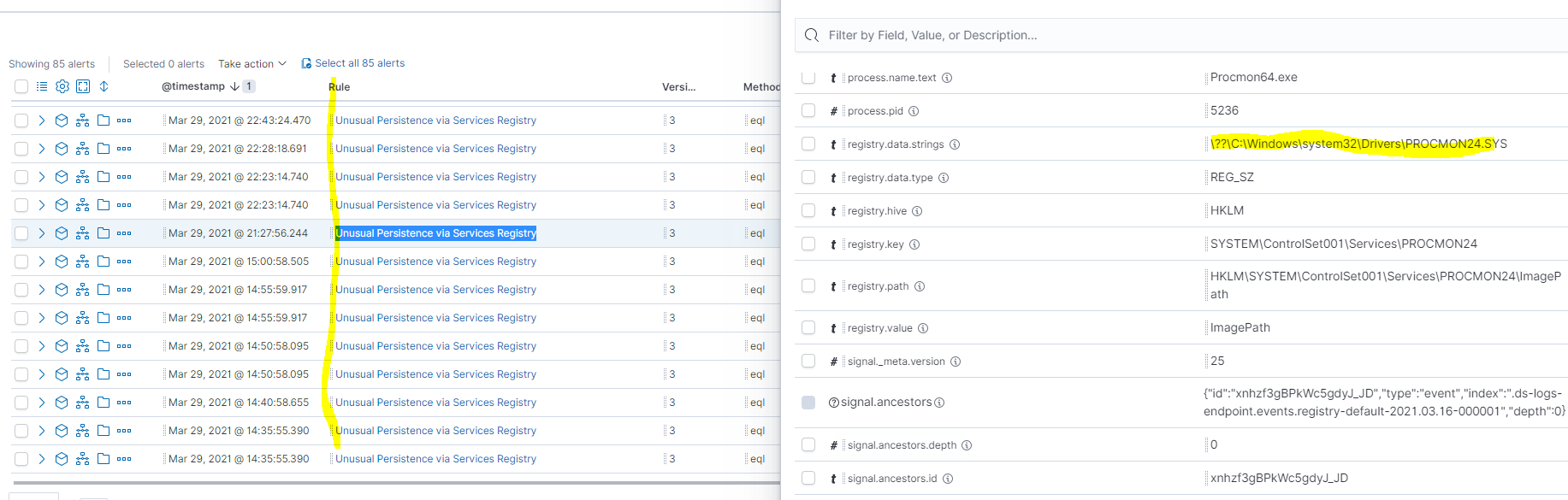 [Rule Tuning] Unusual Persistence via Services Registry · Issue #1076 · elastic/detection-rules ...